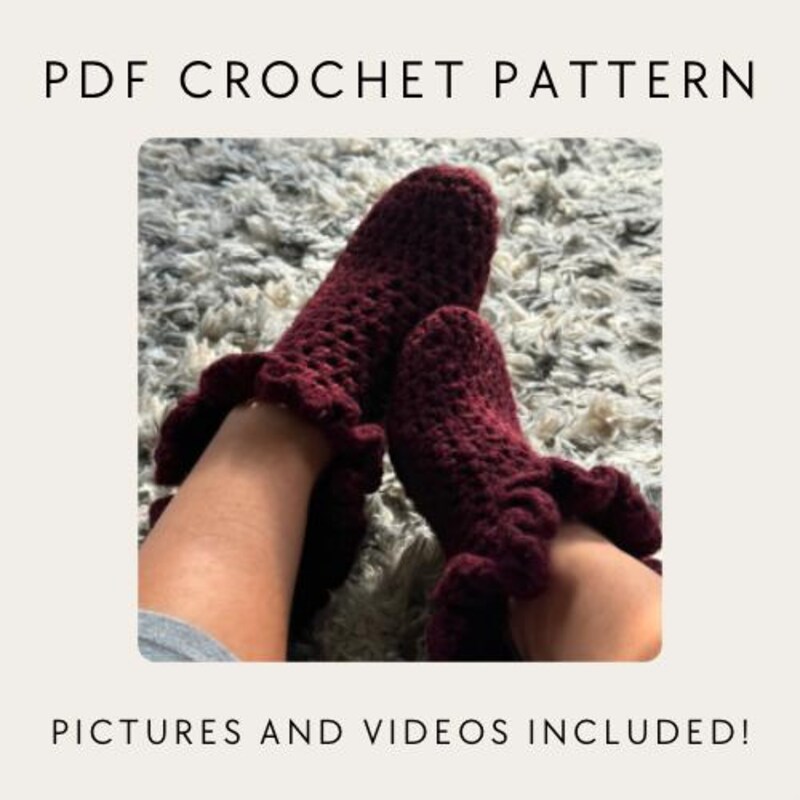 Ruffle Socks - Etsy