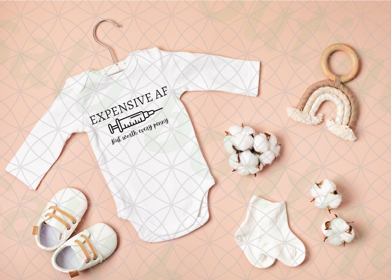 Ivf Png, Ivf Baby Onesie, Worth Every Shot, Infertility Png, Ivf, Egg ...