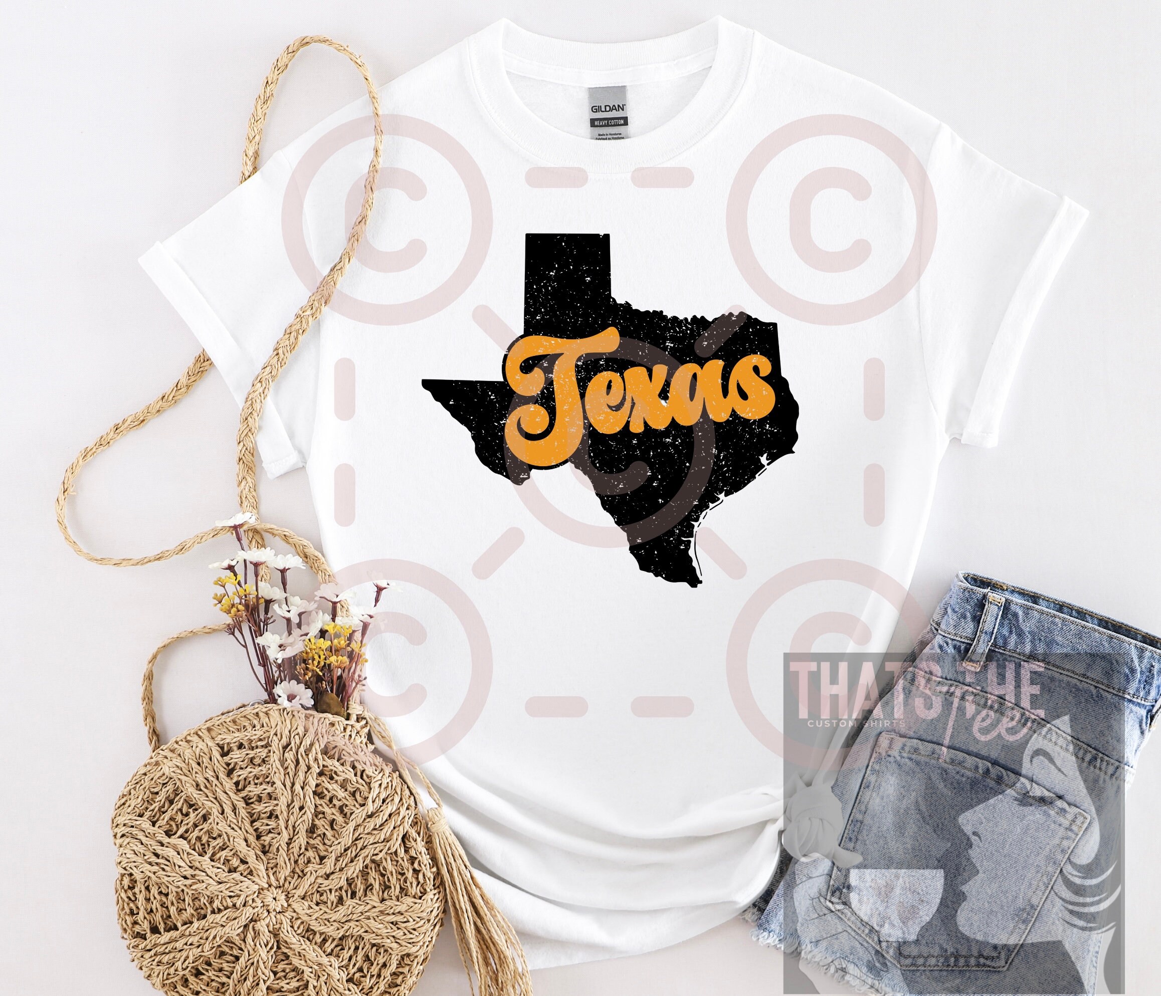Neon Texas Png, Texas Png, Distressed Tx Png - Etsy