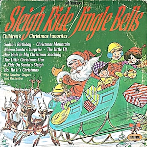Sleigh Ride/jingle Bells (vinyl, LP, 1973) - Etsy