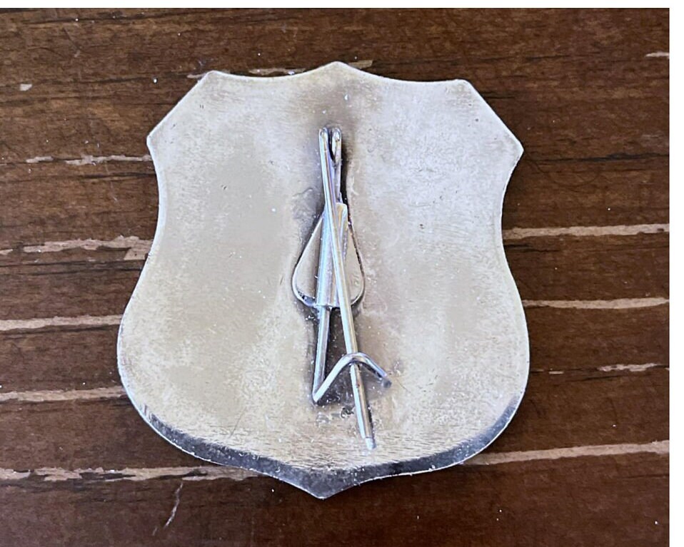 Texas & Pacific Railroad Badge, Vintage Old West Sheriff Shield Badge ...