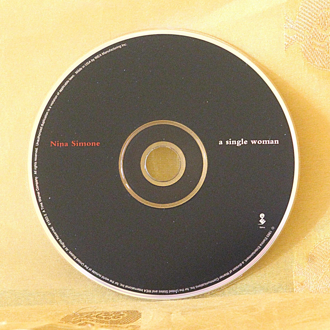 A Single Woman CD, Album, 1993: Inner Liner Note Booklet & CD Only - Etsy