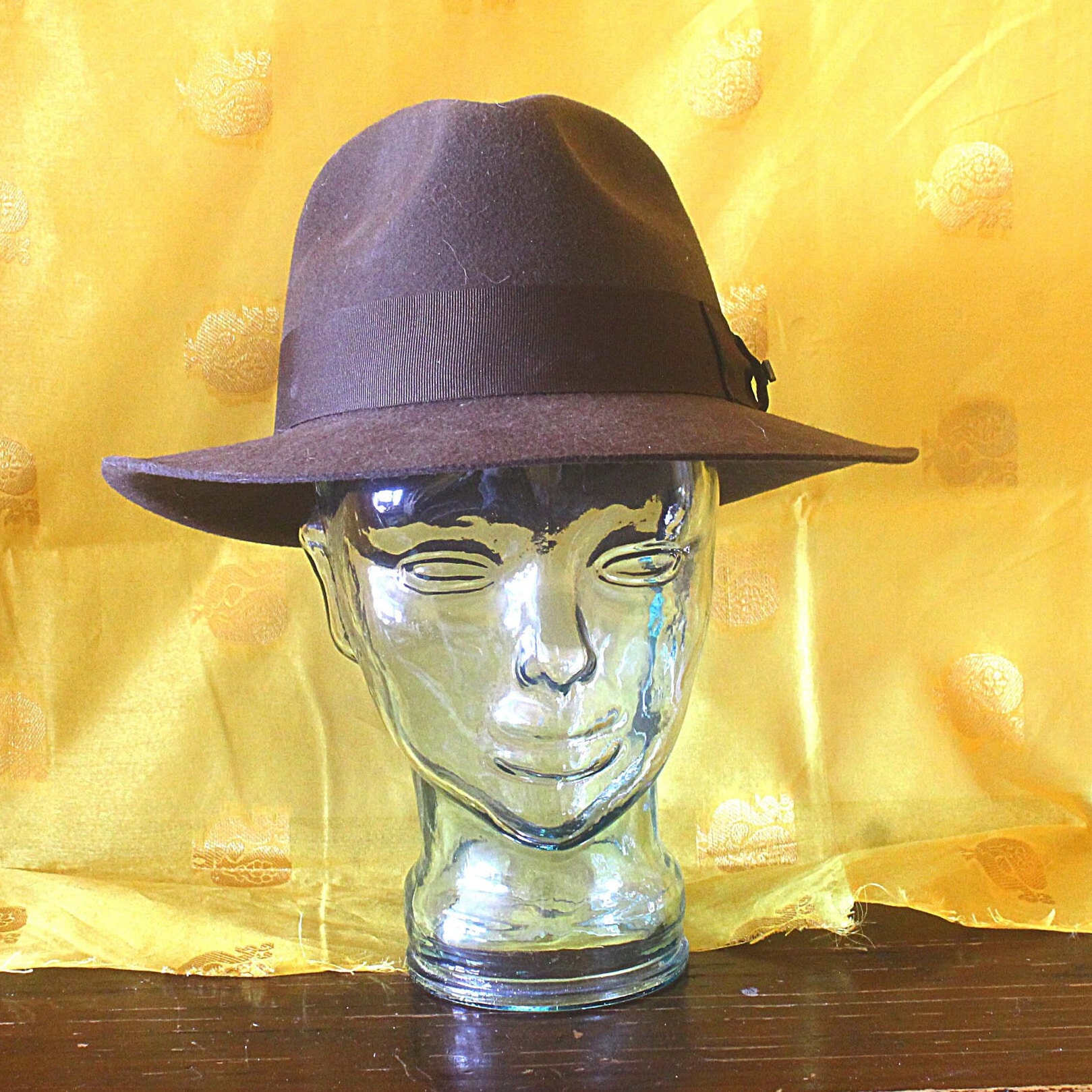 Indiana Jones Victorian Style Fedora Hat size: L 7-1/4 - Etsy
