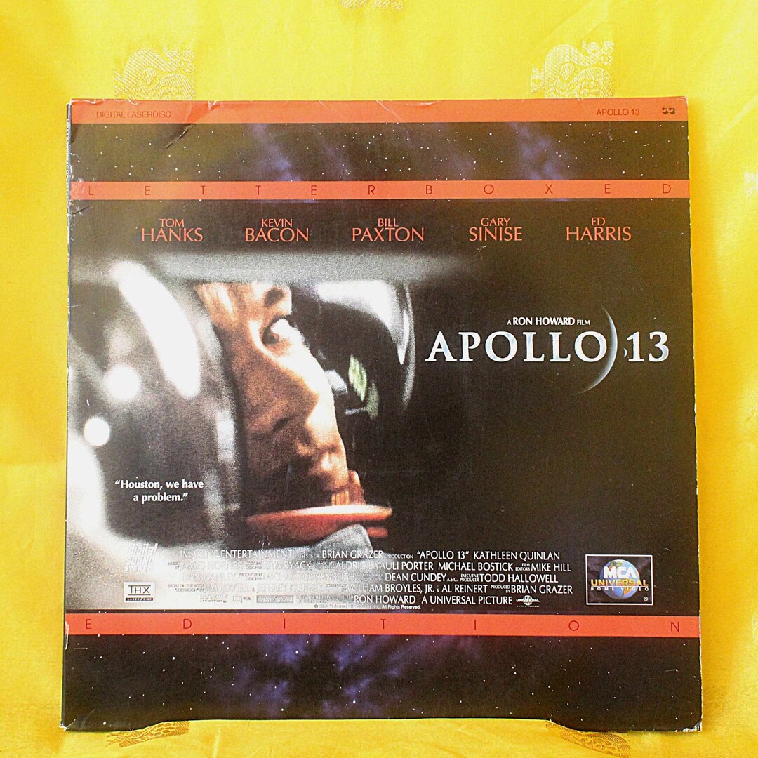 Apollo 13 1995 Laserdisc Letterboxed Set 2-disc Set - Etsy