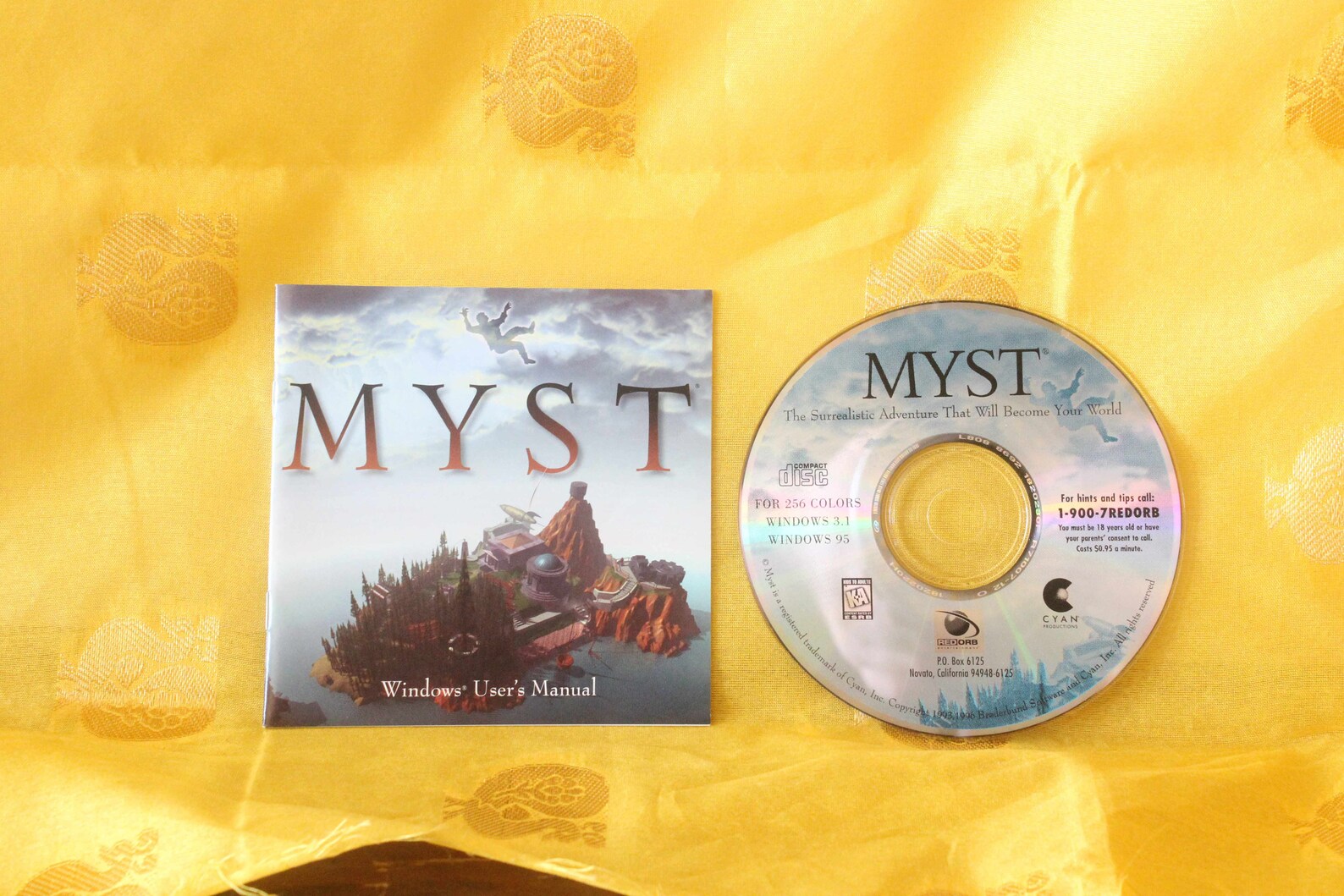 Myst CD, Adventure Video Game, 1993, Riven the Sequel to Myst - Etsy