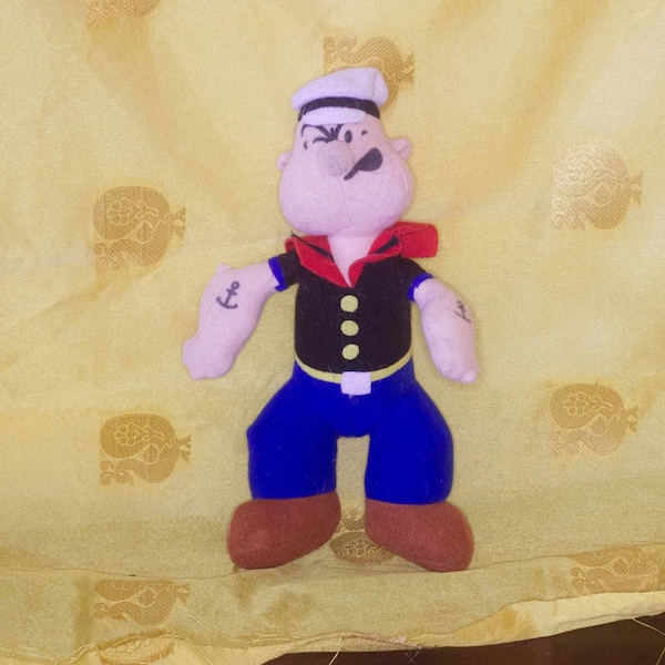 Popeye the Sailor Plush - Etsy