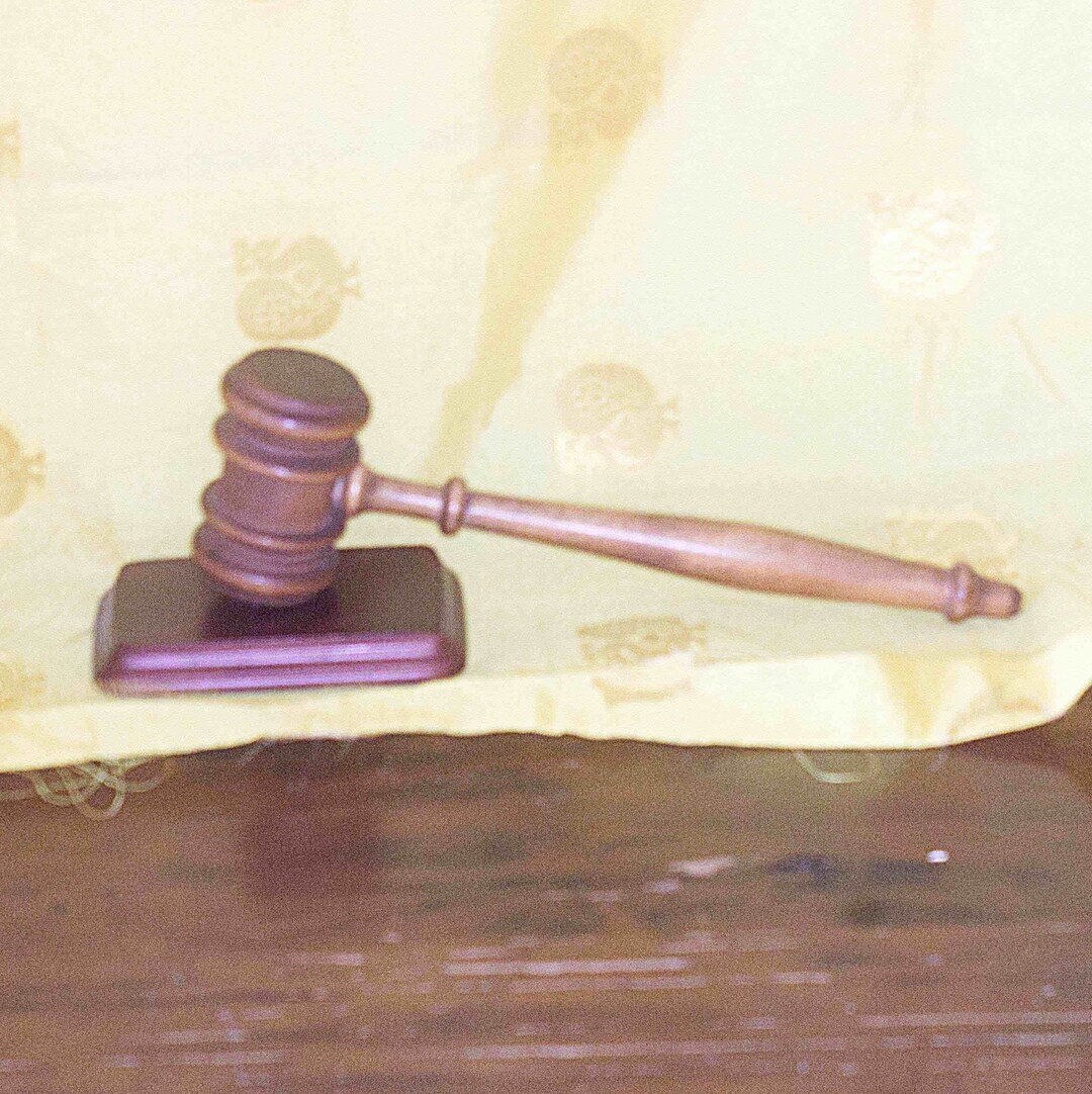 Vintage Wooden Judge Gavel With Stand - Etsy