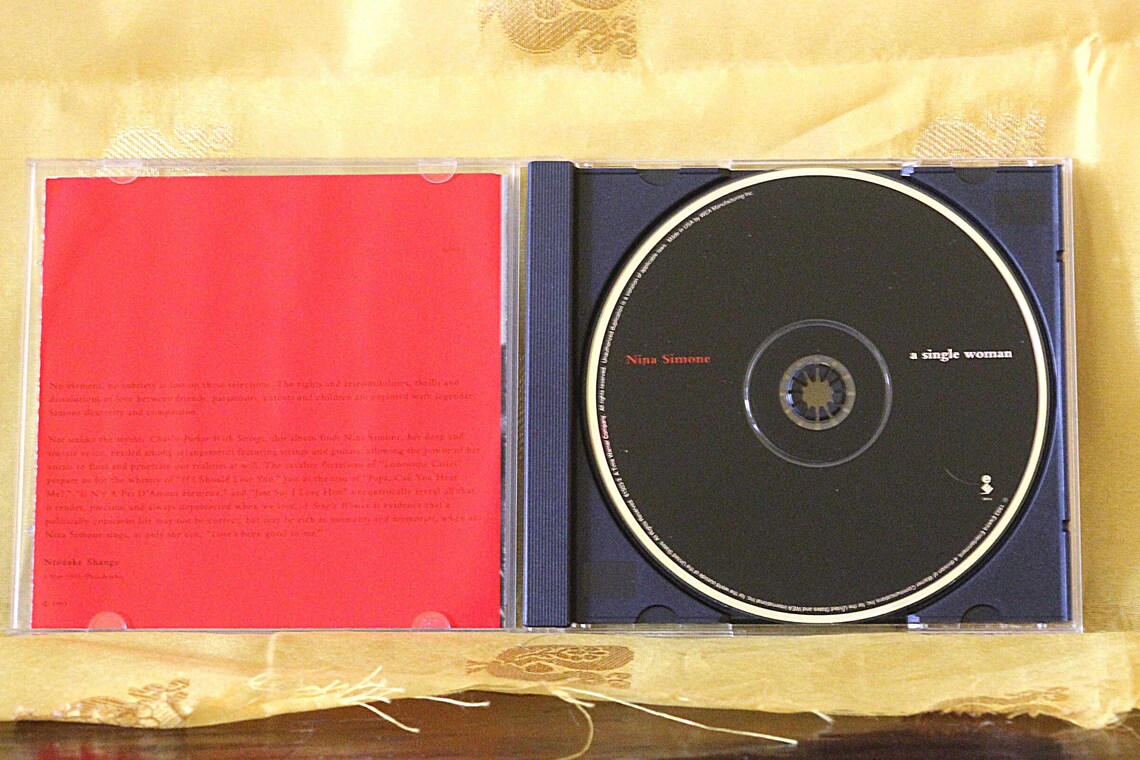 A Single Woman CD, Album, 1993: Inner Liner Note Booklet & CD Only - Etsy