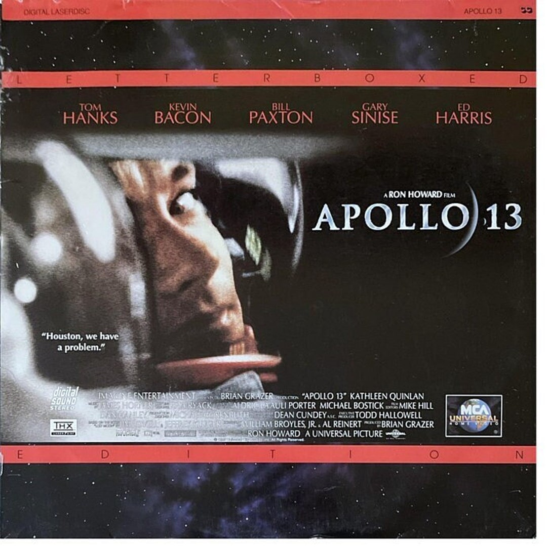 Apollo 13 (1995) Laserdisc Letterboxed Set 2-disc Set RARE! - Etsy