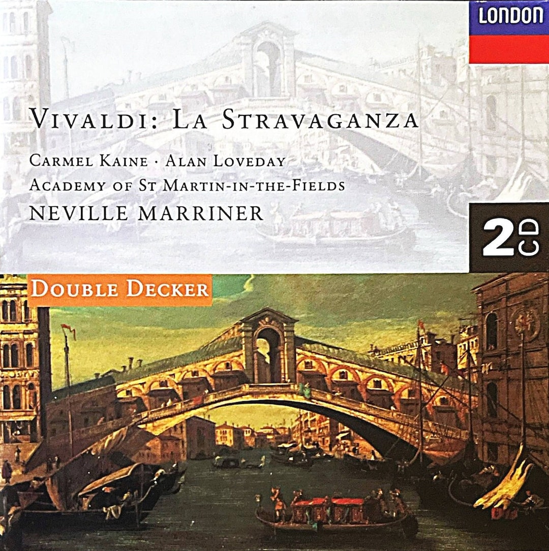 Antonio Vivaldi: La Stravaganza 1995 inner Liner Note Booklet Only - Etsy