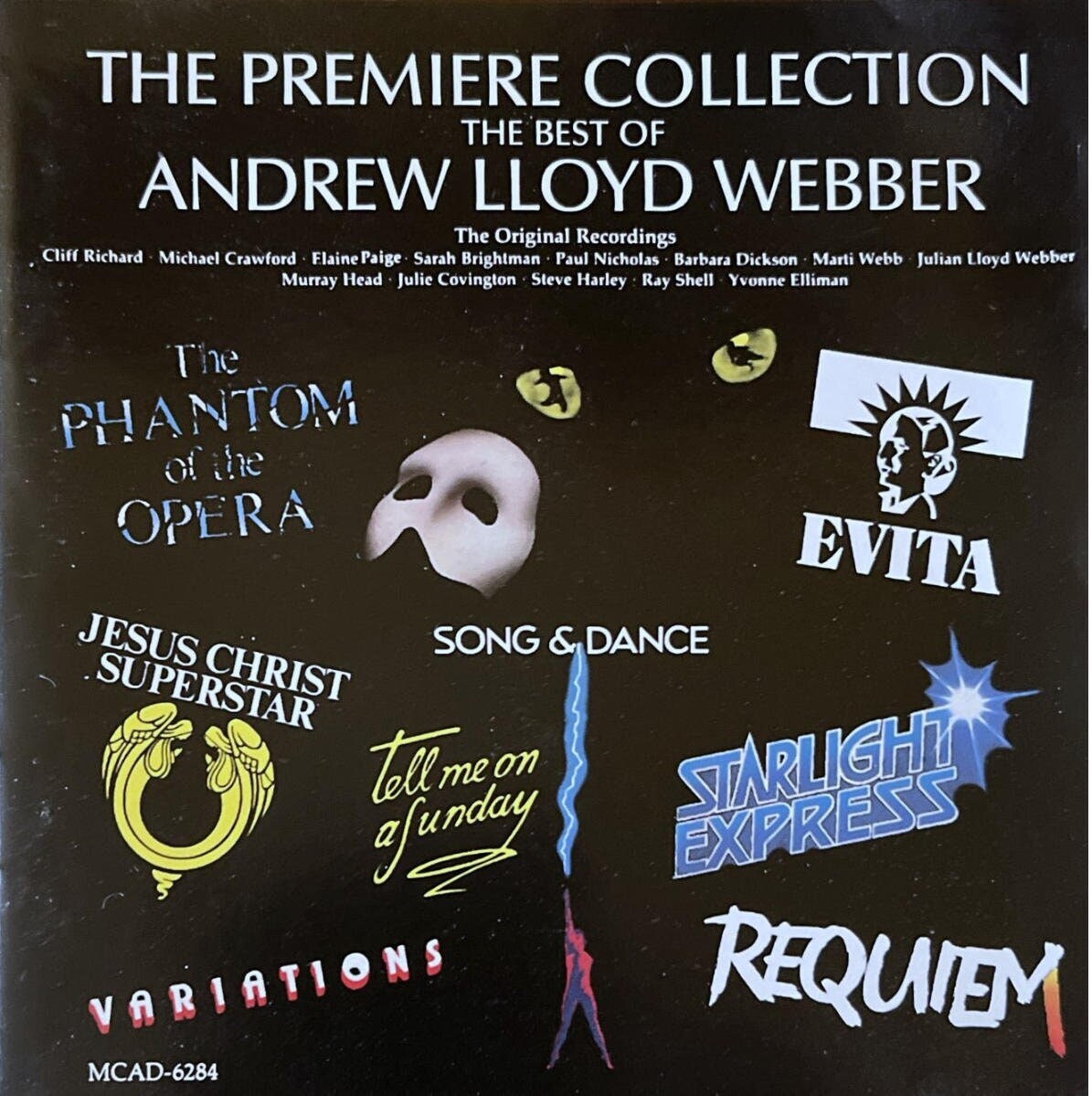 Andrew Lloyd Webber the Premiere Collection CD, Compilation, 1988 - Etsy