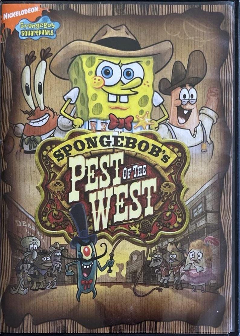 Spongebob Squarepants: Pest of the West (2008) DVD - Etsy