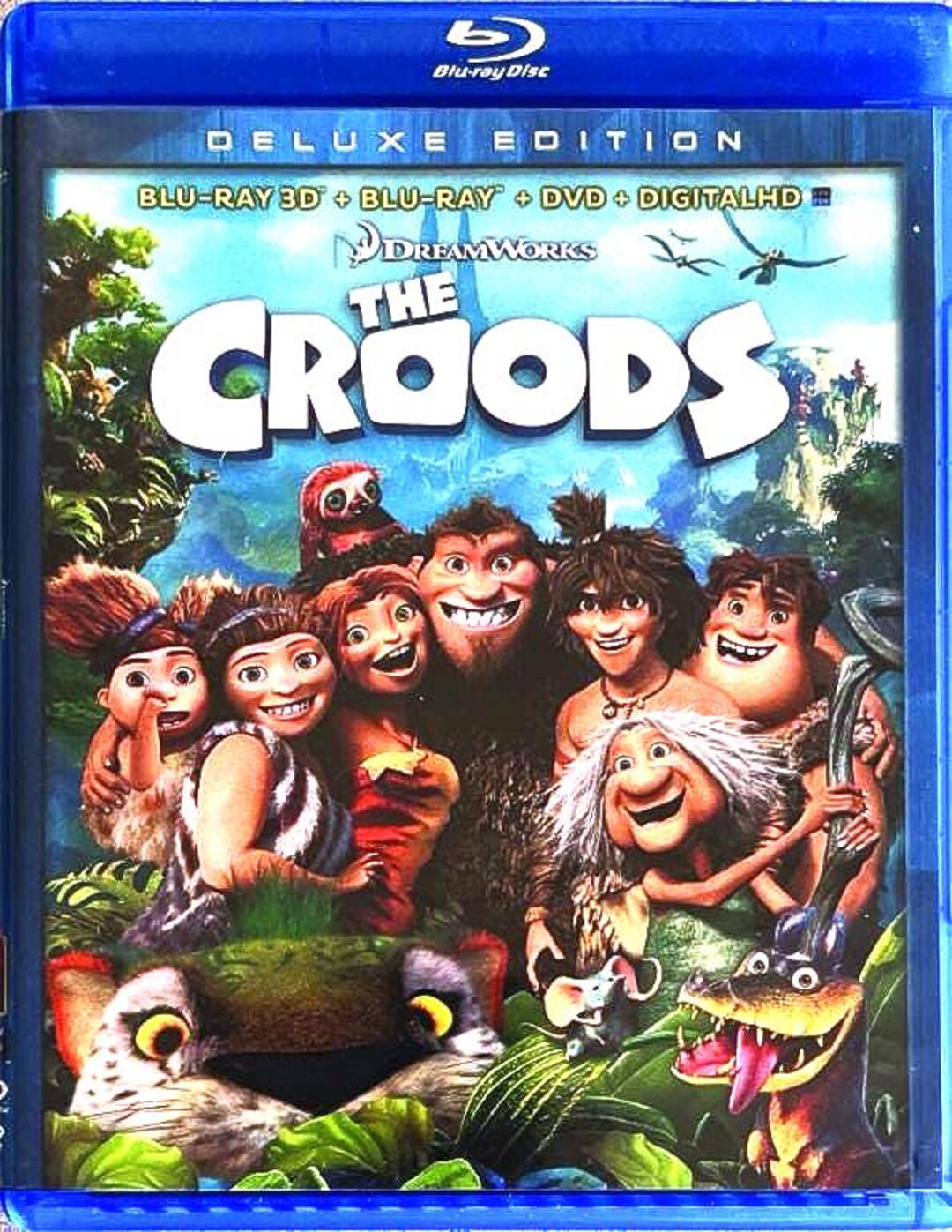 The Croods (2013) Deluxe Edition 3-DVD Blu-ray Set + 3D - Etsy