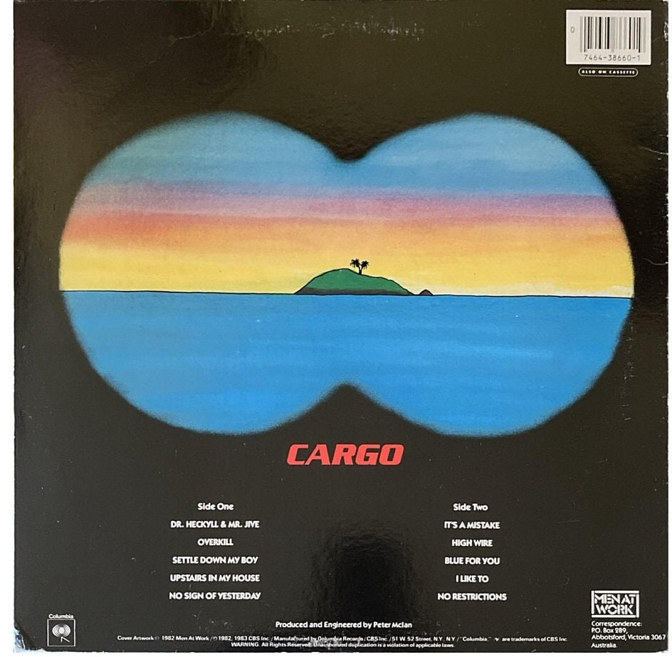 Cargo vinyl, LP, Album, 1983 - Etsy
