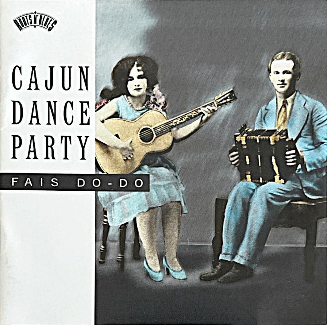Cajun Dance Party Fais Do-do CD, Compilation, Mono, 1994 Inner Liner ...