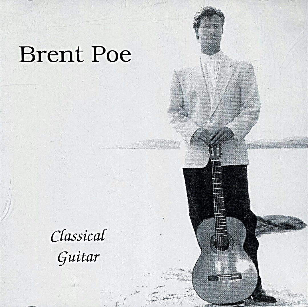 Brent Poe: Classical Guitar (CD, Album, 1995) - Etsy