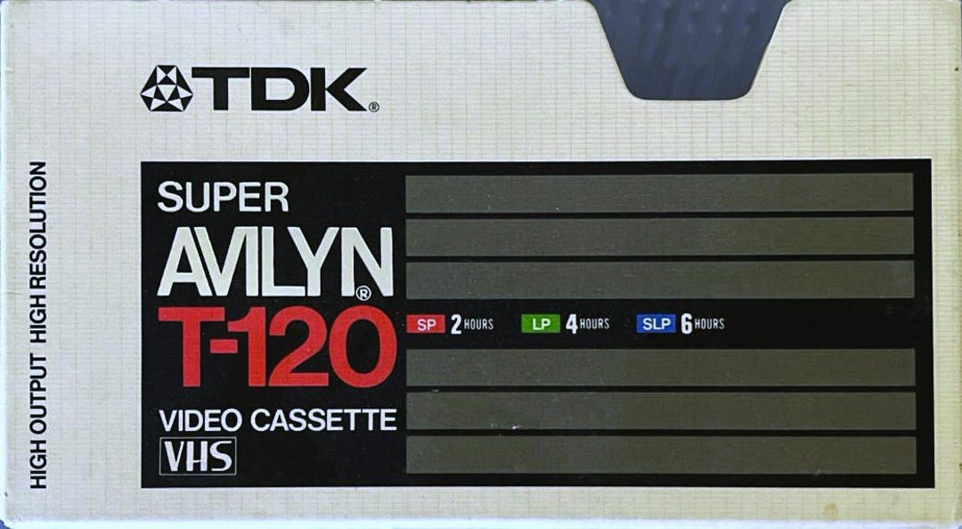 TDK T-120 Super Avilyn Tape Cartridge, **read Listing Carefully.** - Etsy
