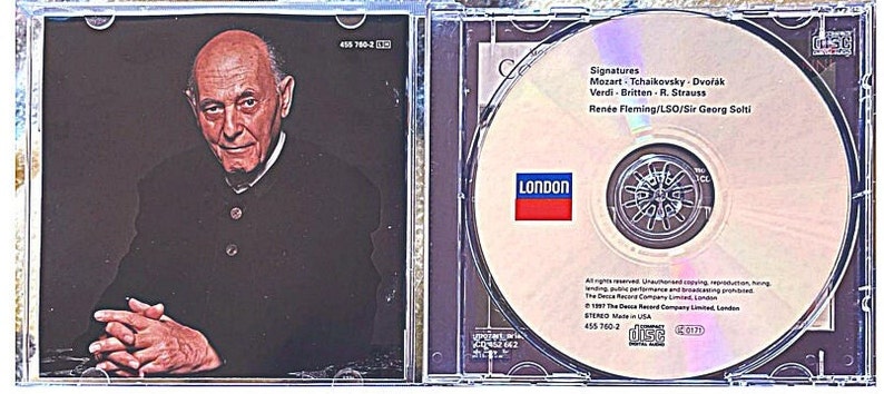 Renée Fleming : Signaturen , Opernszenen CD, Solti (1997) - Etsy Schweiz