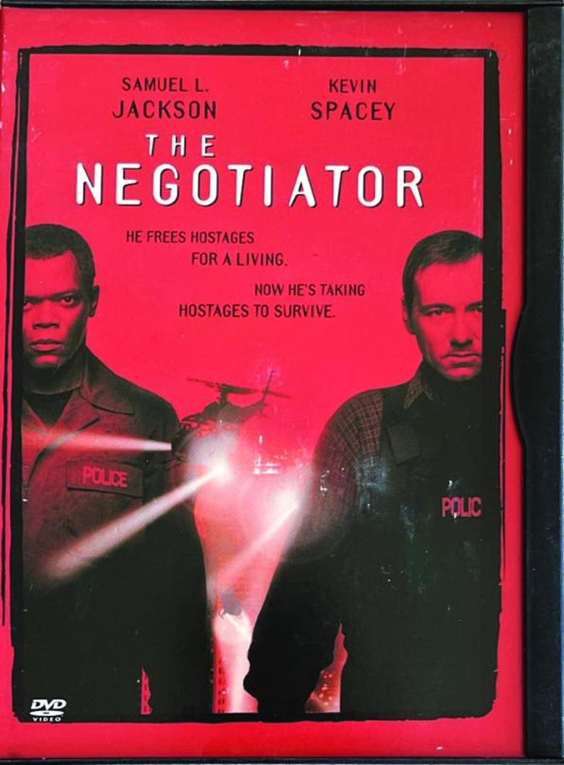 The Negotiator (1998) Snap Case DVD - Etsy