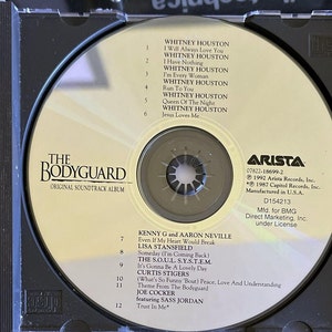 The Bodyguard (CD, Album, Club Edition, 1992) - Etsy