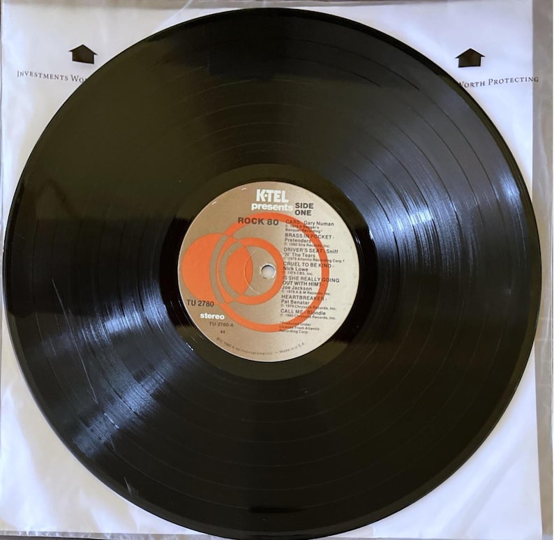 Rock 80 vinyl, LP, Compilation, 1980 Record Only - Etsy