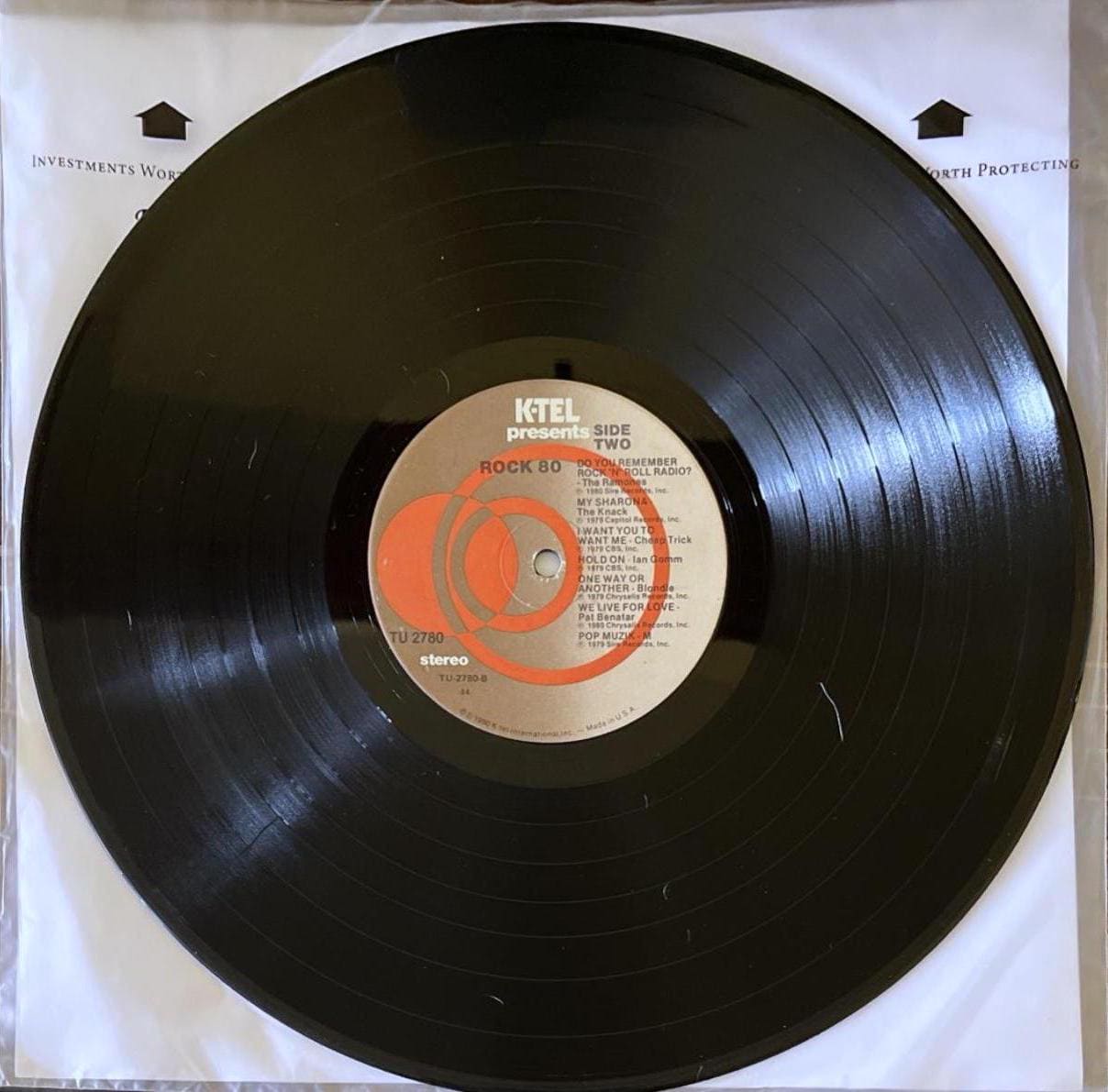 Rock 80 vinyl, LP, Compilation, 1980 Record Only - Etsy