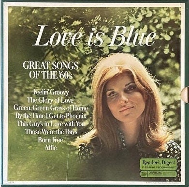Reader's Digest: Love is Blue, Music in A Mellow Mood (4-vinyl, LP ...