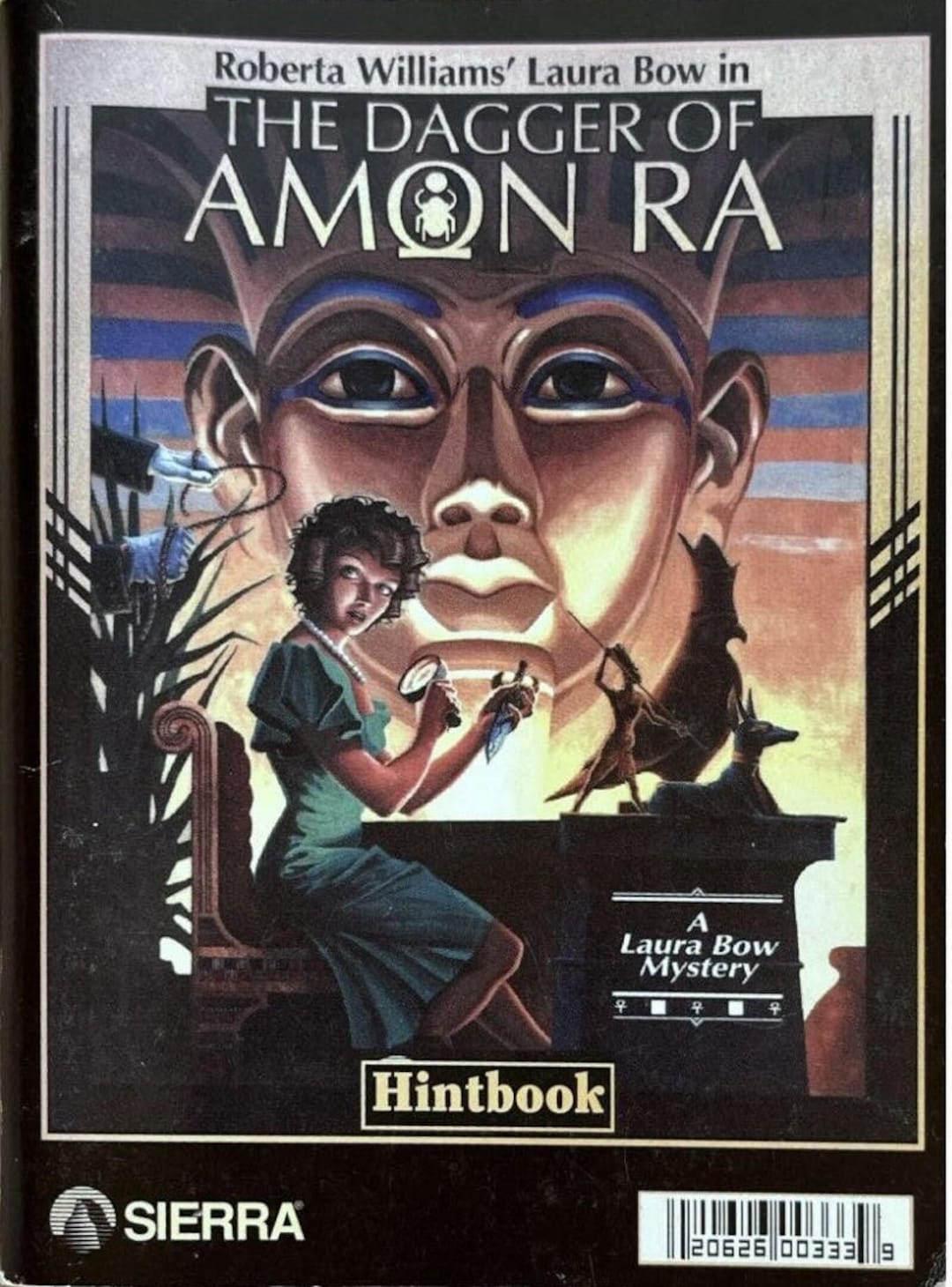 Laura Bow 2: the Dagger of Amon Ra 3.5 Floppy Disk, 1992 Hintbook ...