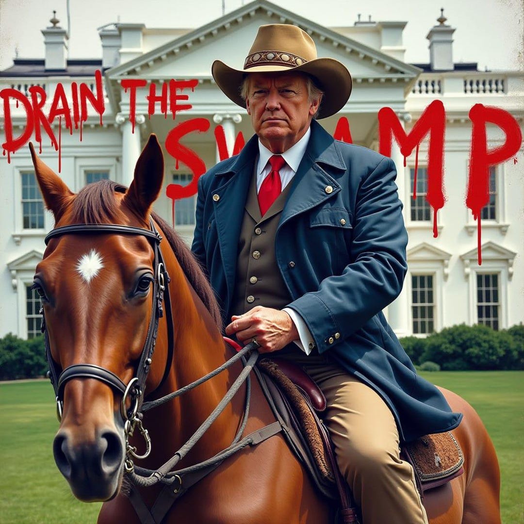 Trump Drain the Swamp PNG Download to Make Pictures, Posters, T-shirts ...