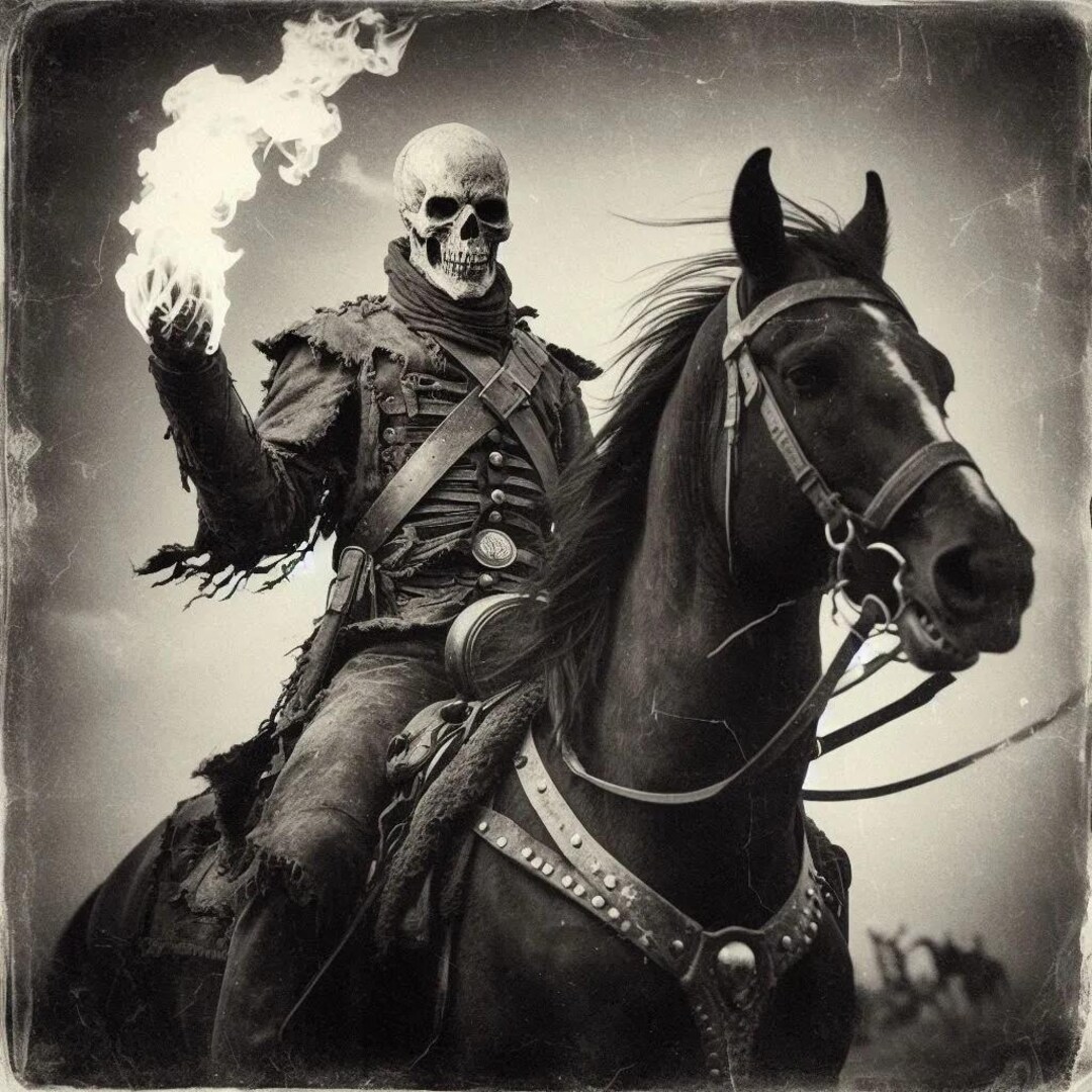 Old West Ghost Rider-png Download to Make Pictures, Posters, T-shirts ...