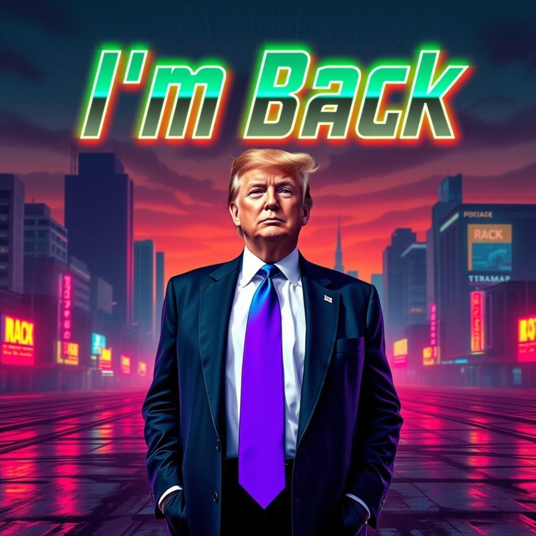 5 Trump I'M Back PNG Digital Download to Make Pictures, Posters, T ...