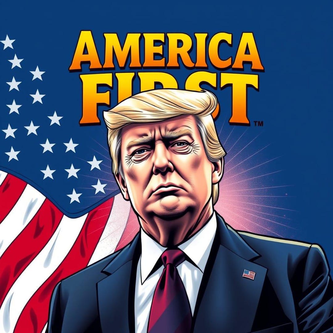 5 Trump America First PNG Digital Download to Make Pictures, Posters, T ...