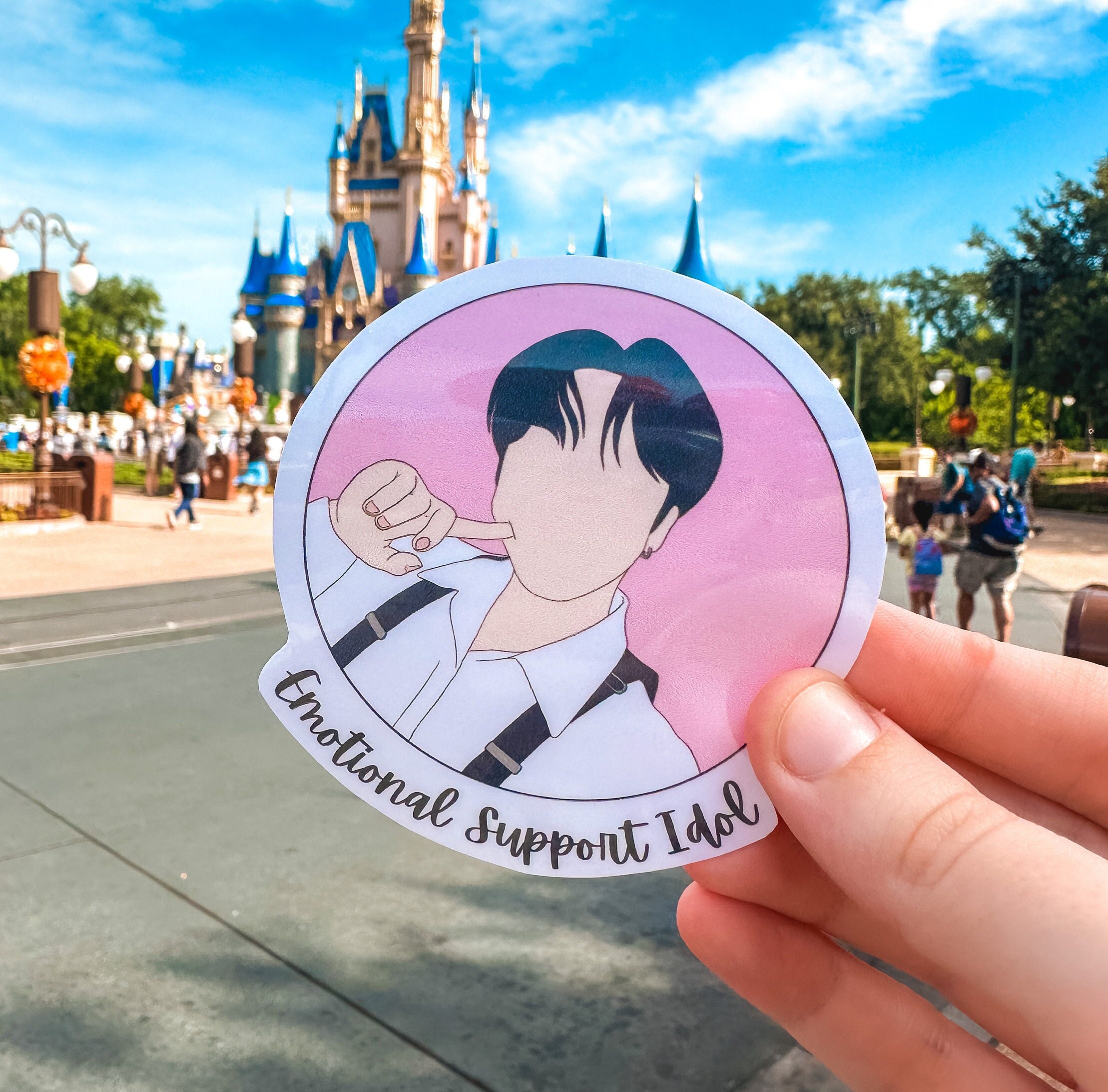 Stray Kids Emotional Support Idol Sticker Vinyl Glossy Seungmin Felix ...