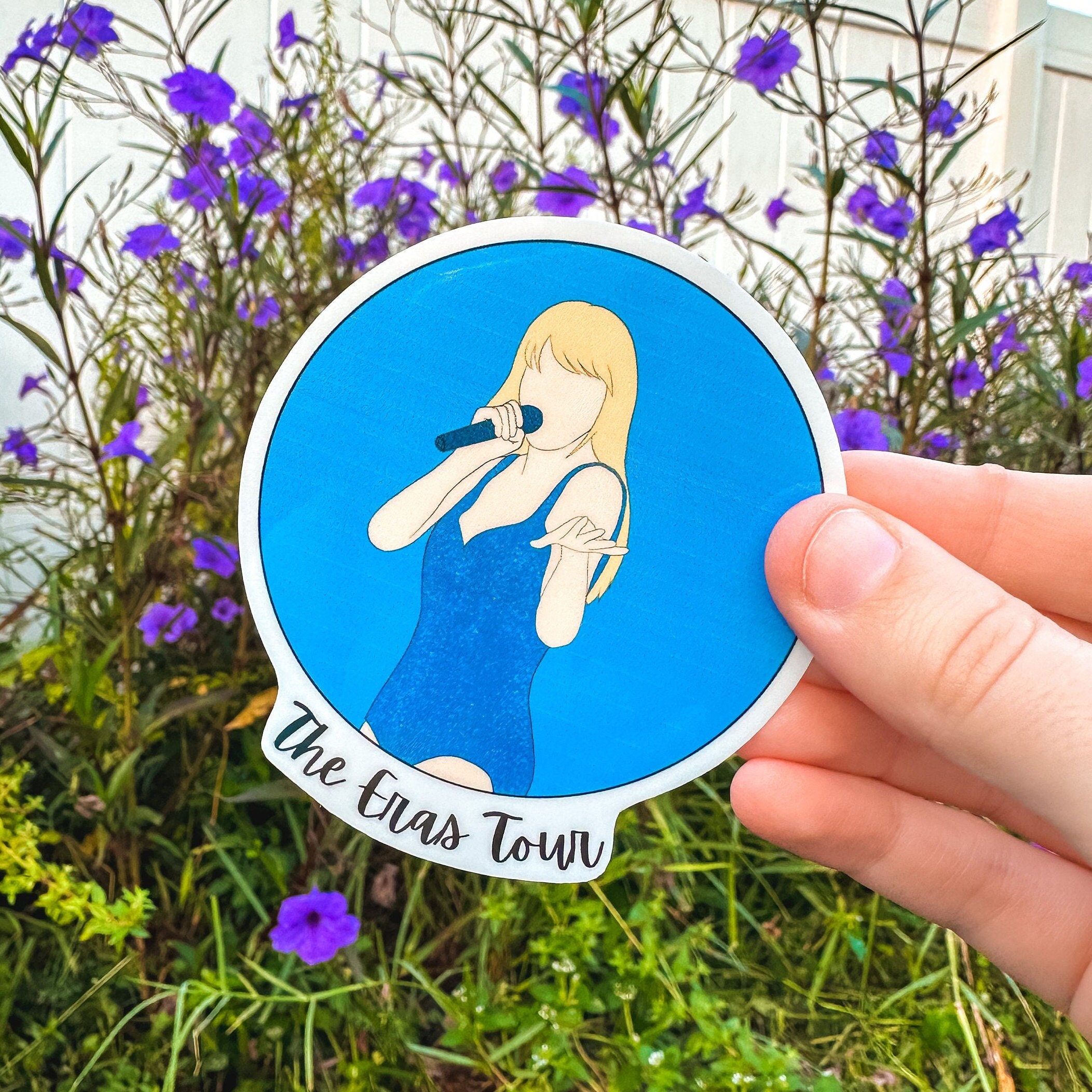 Swiftie Eras Tour Stickers Laminated Glossy for Water Bottles and ...