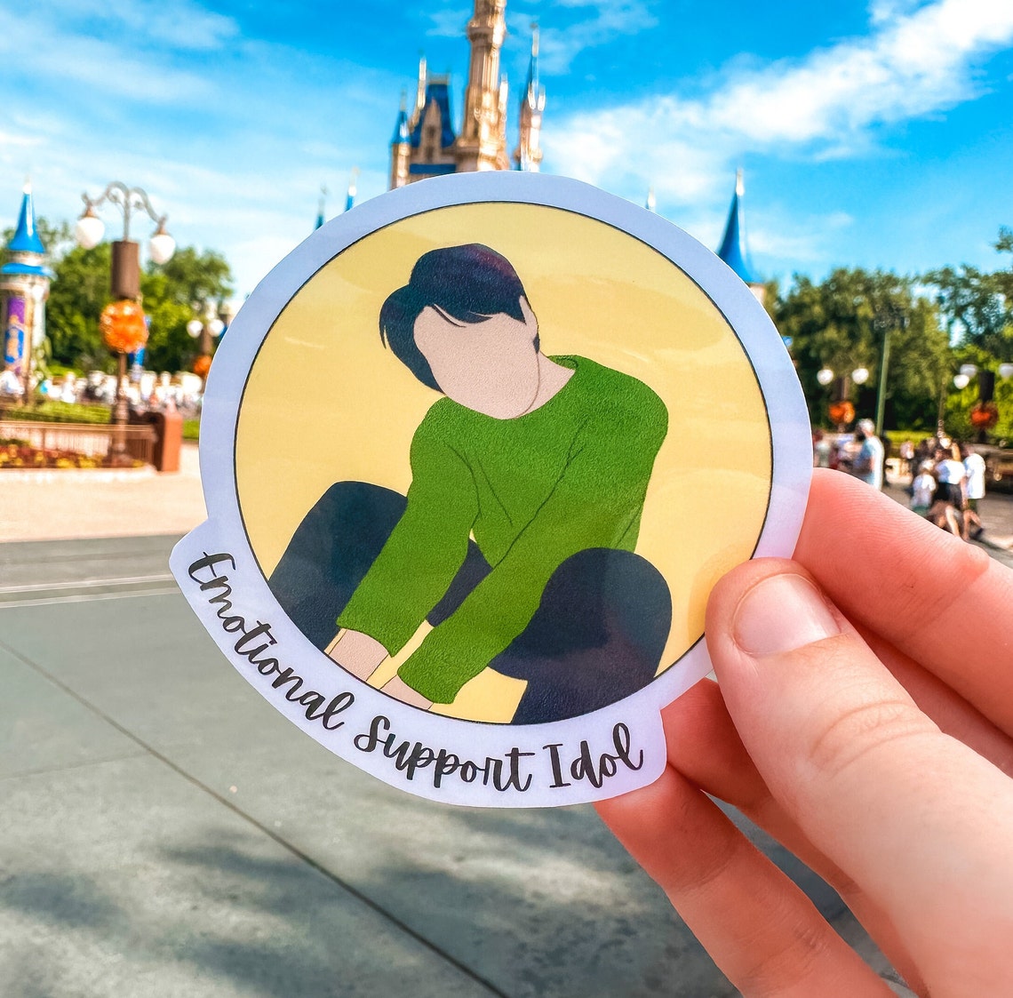 Stray Kids Emotional Support Idol Sticker Vinyl Glossy Seungmin Felix ...