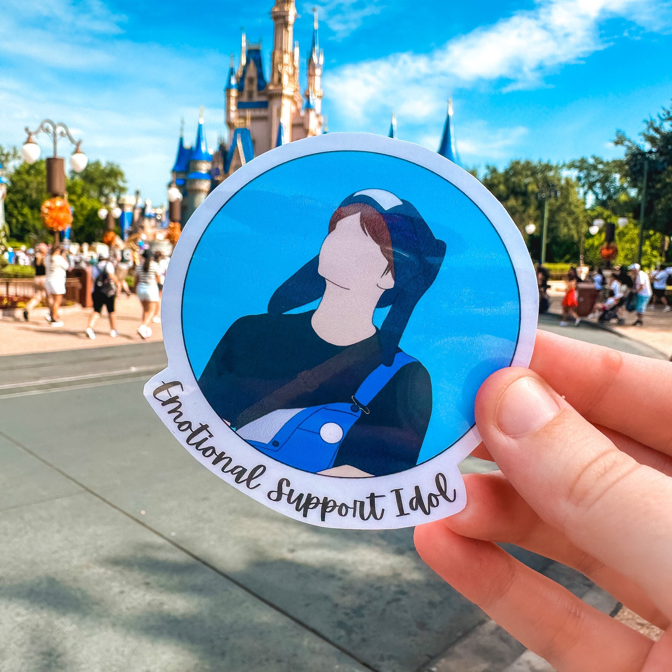 Stray Kids Emotional Support Idol Sticker Vinyl Glossy Seungmin Felix ...