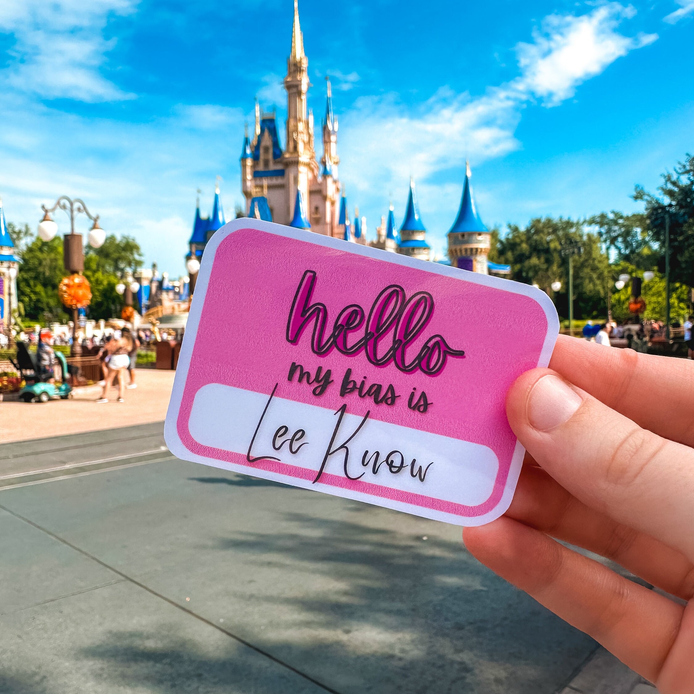 Stray Kids Hello My Name is Nametag Sticker SKZ KPOP Vinyl Laminated ...
