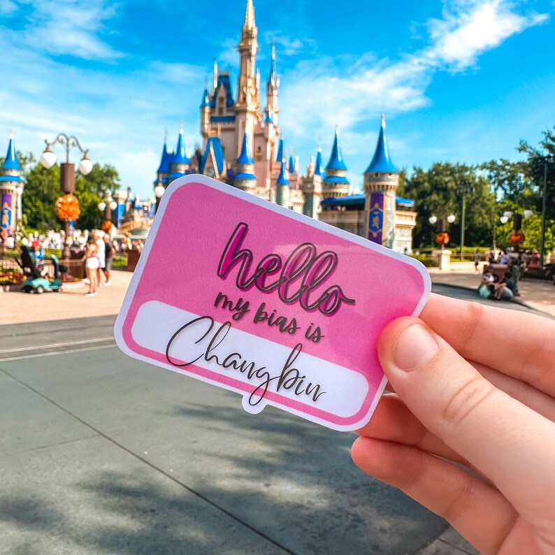 Stray Kids Hello My Name is Nametag Sticker SKZ KPOP Vinyl - Etsy