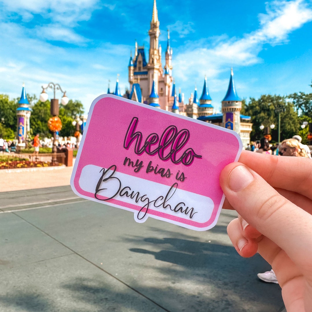 Stray Kids Hello My Name is Nametag Sticker SKZ KPOP Vinyl Laminated ...