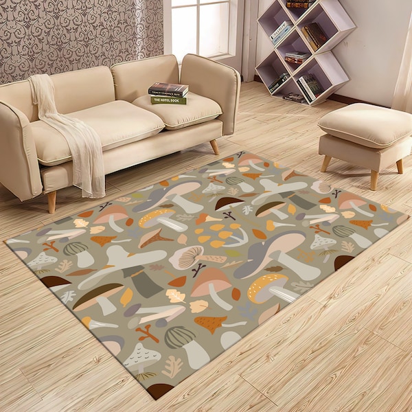 Mushroom Rug - Etsy