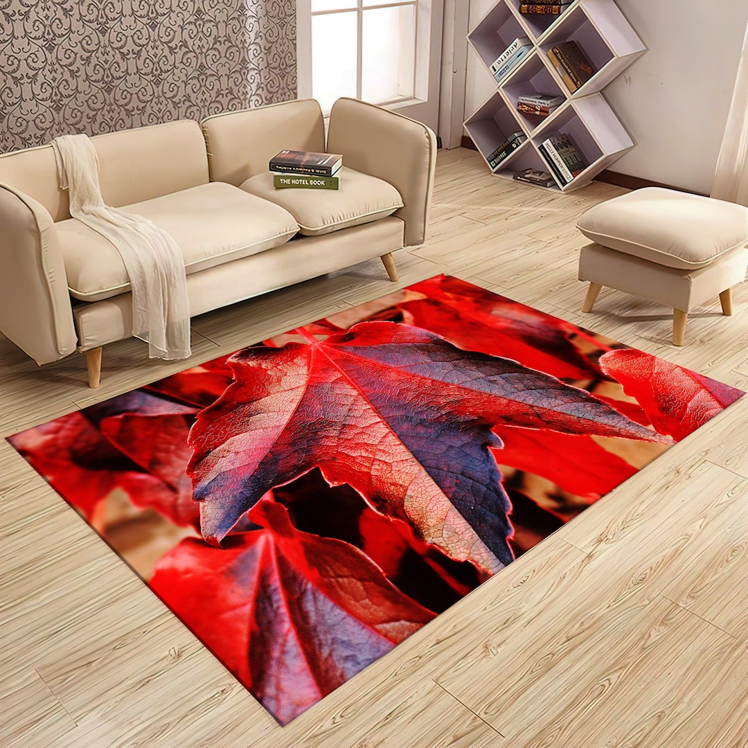 Always Give Thanks, Leaves Art, Leaf Rug, Color Leaves Rug, Leaves ...