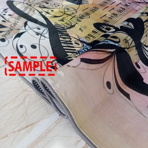 Musical Rug,musical Instrument,music Notes Rug,music Rug, Musical Gift ...