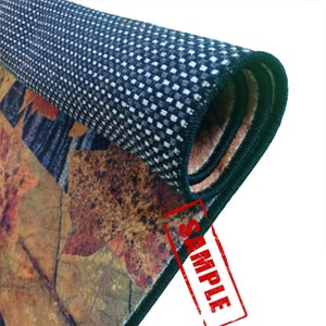 Playing Card Rug, Card Rug, Ace of Hearts Rug, Abstract Artwork, Flower ...