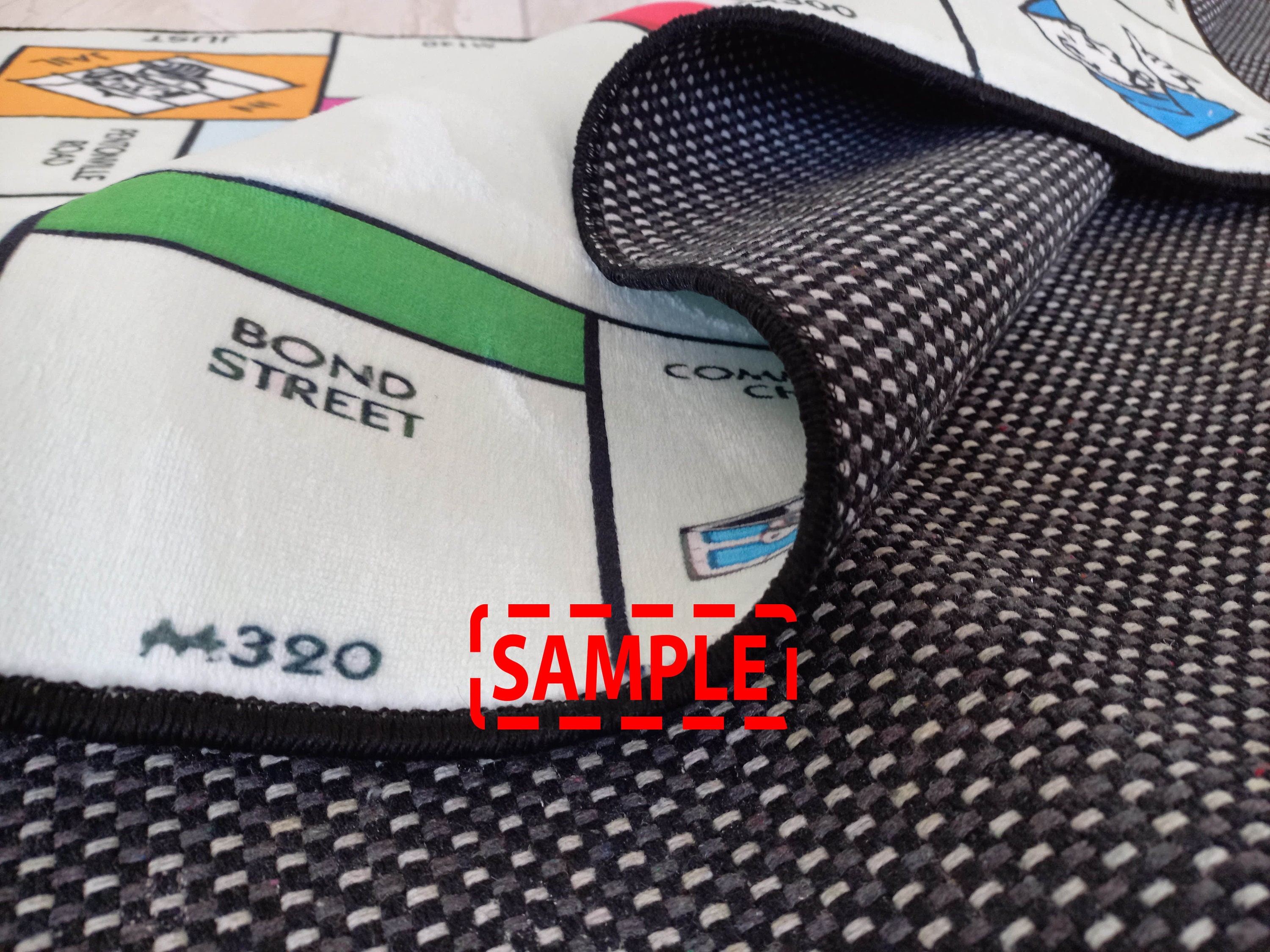 Monopoly Rug,board Game Rug,money Rug,popular Game,living Room Rug ...