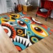 Cyberpunk Rug, Neon Rug, Holographic Rug, Gaming Room Rug, Kids Room ...