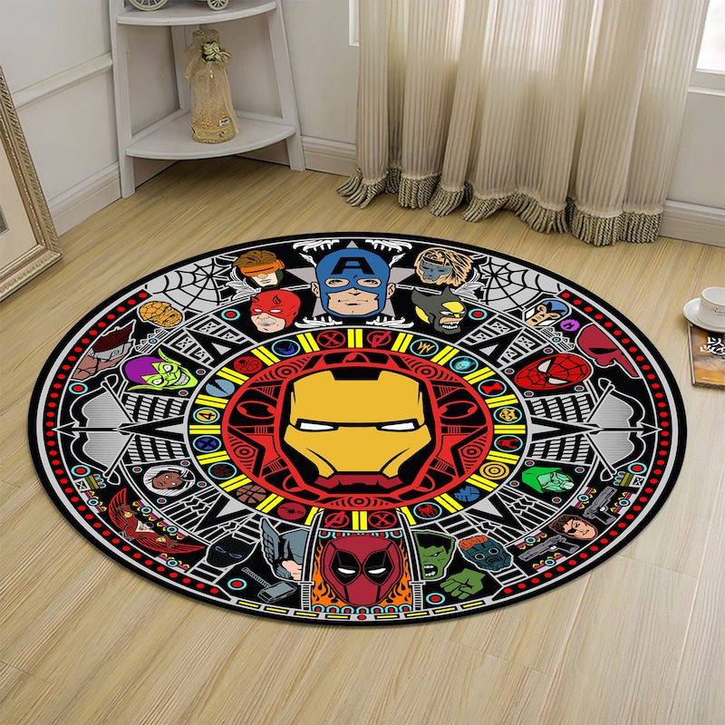 Avengers Rug - Etsy