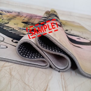 Musical Rug,musical Instrument,music Notes Rug,music Rug, Musical Gift ...