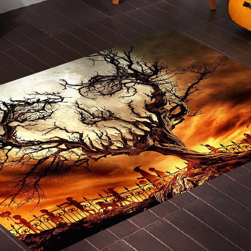 Halloween Rug - Etsy