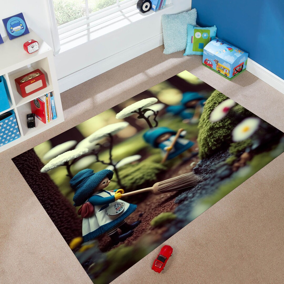 Cartoon Rug, Famous Characters, Rug for Kids, Gift Rug, Area Rug, Home ...