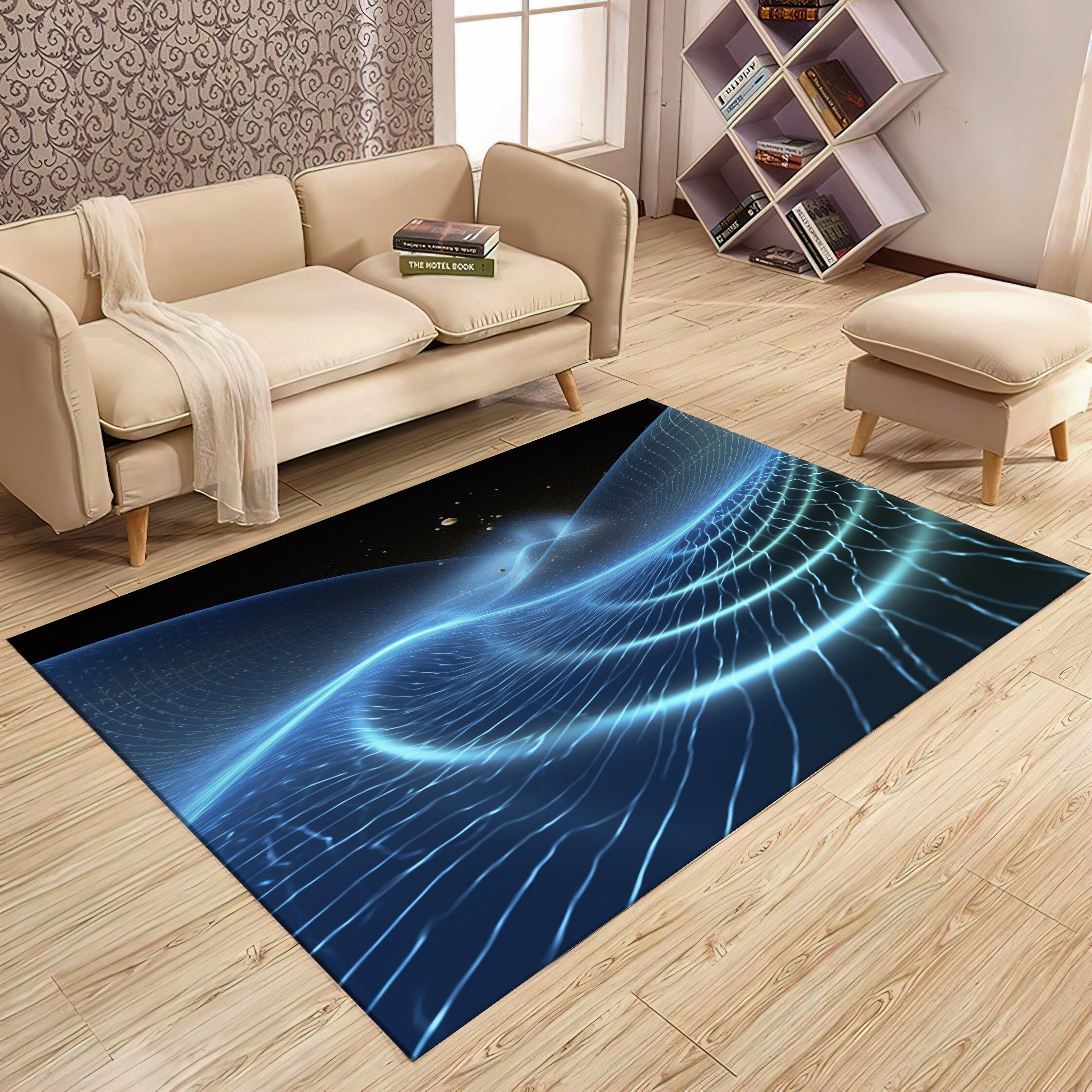 Space Rug,galaxy Rug,rug of Gravity Waves,planet Rug,space Pattern Rug ...